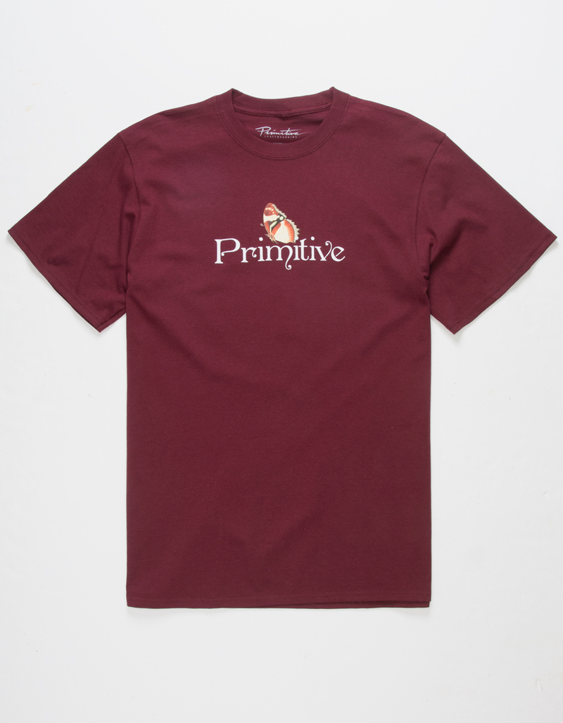 PRIMITIVE Insight Mens Tee - BURGUNDY | Tillys