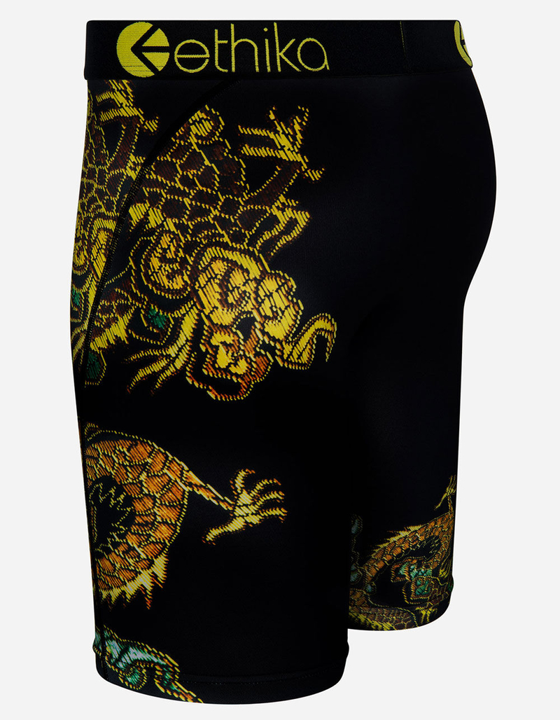 ETHIKA Dragon Thread Staple Mens Boxer Briefs - BLACK/GOLD - L | Tillys
