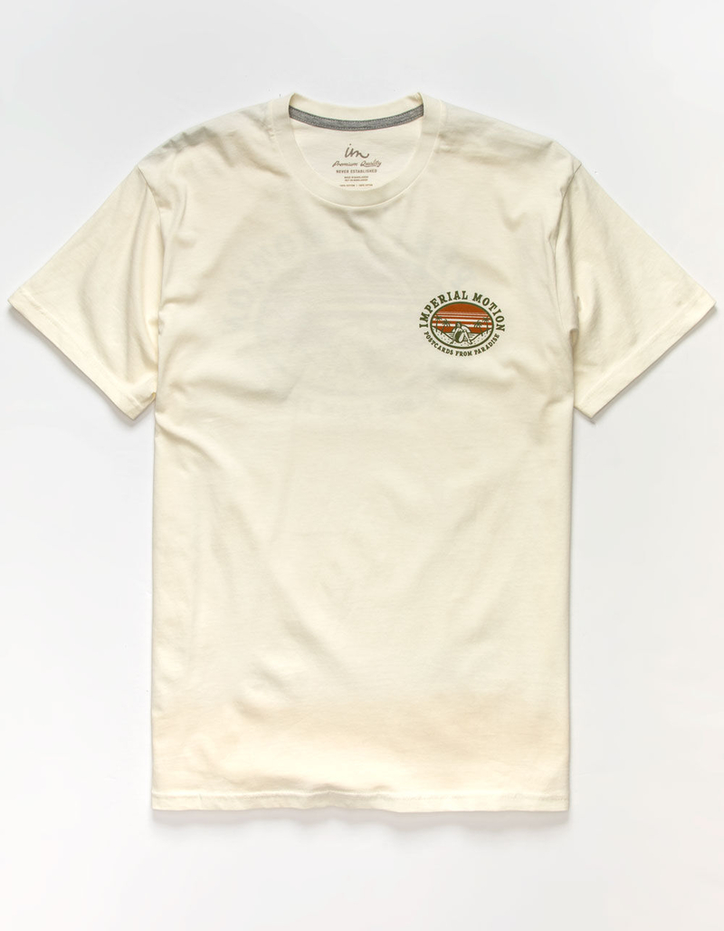 IMPERIAL MOTION Postcards From Paradise Mens T-Shirt - BONE - S | Tillys