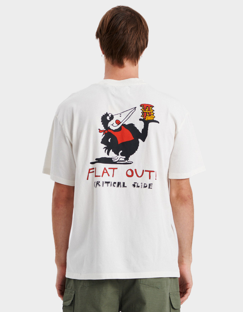 THE CRITICAL SLIDE SOCIETY Flat Out Mens Tee - WHITE | Tillys