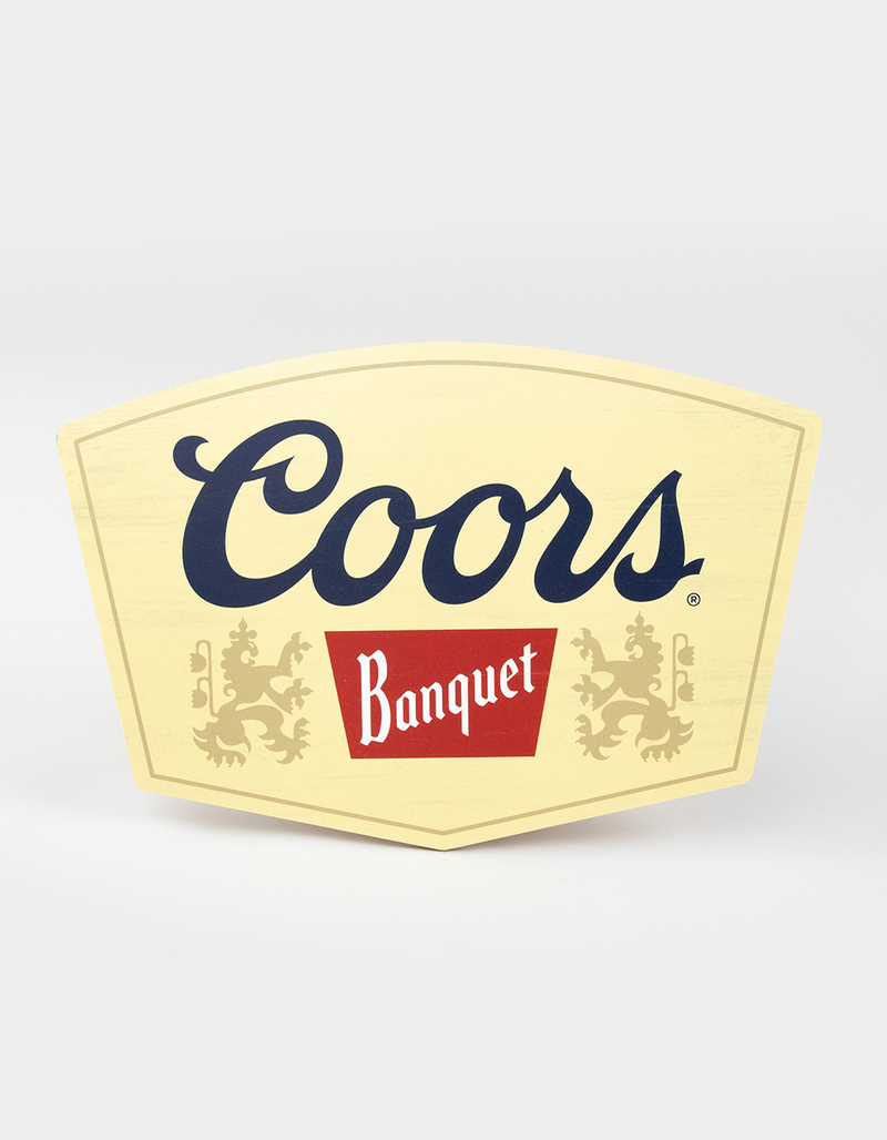 COORS Banquet Wood Sign - MULTI - ONE SIZE | Tillys