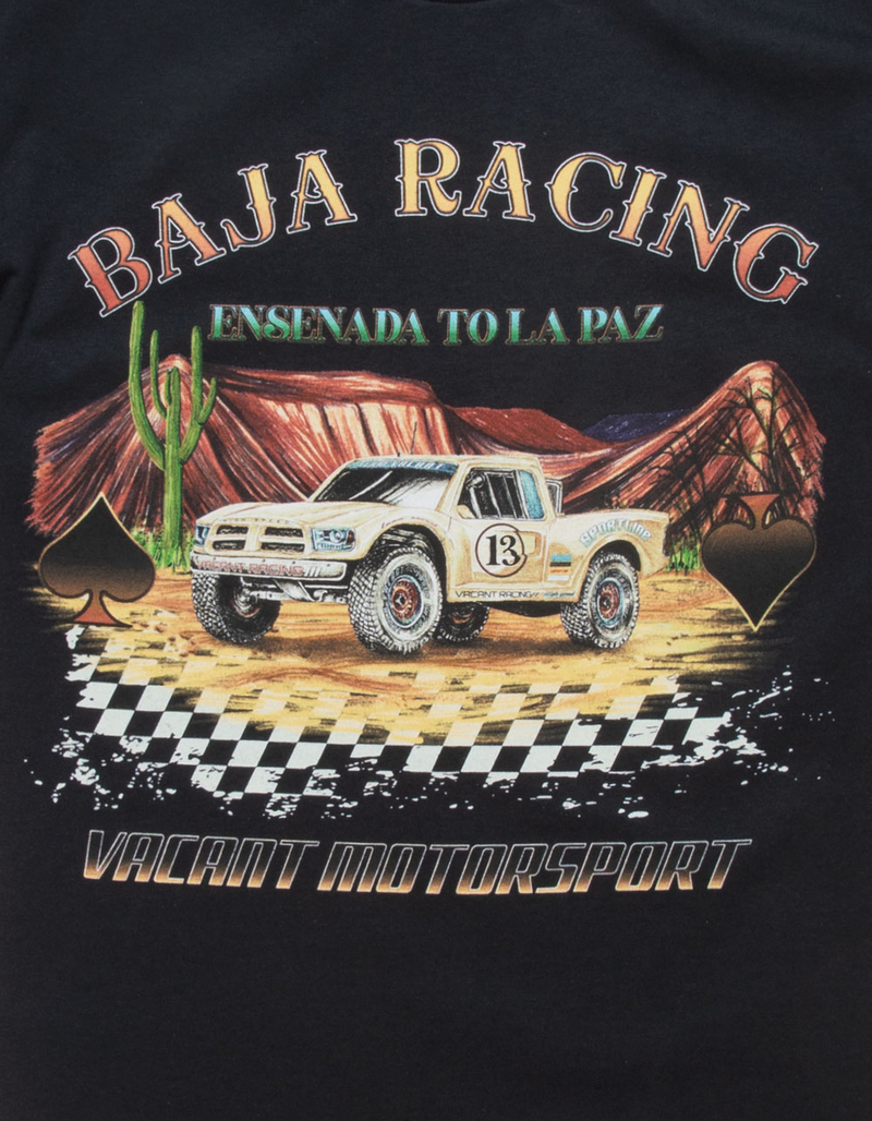 PRETTY VACANT Baja Racing Mens Tee - BLACK | Tillys
