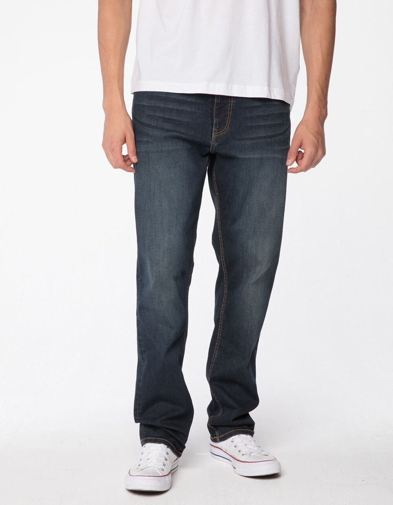 RSQ Brooklyn Relaxed Taper Rebel Mens Jeans - REBEL - 32x34 | Tillys