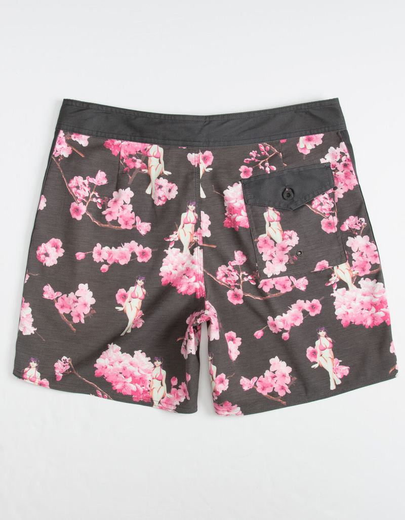 LOST Matrix Mens Black Boardshorts - BLACK - 36 | Tillys