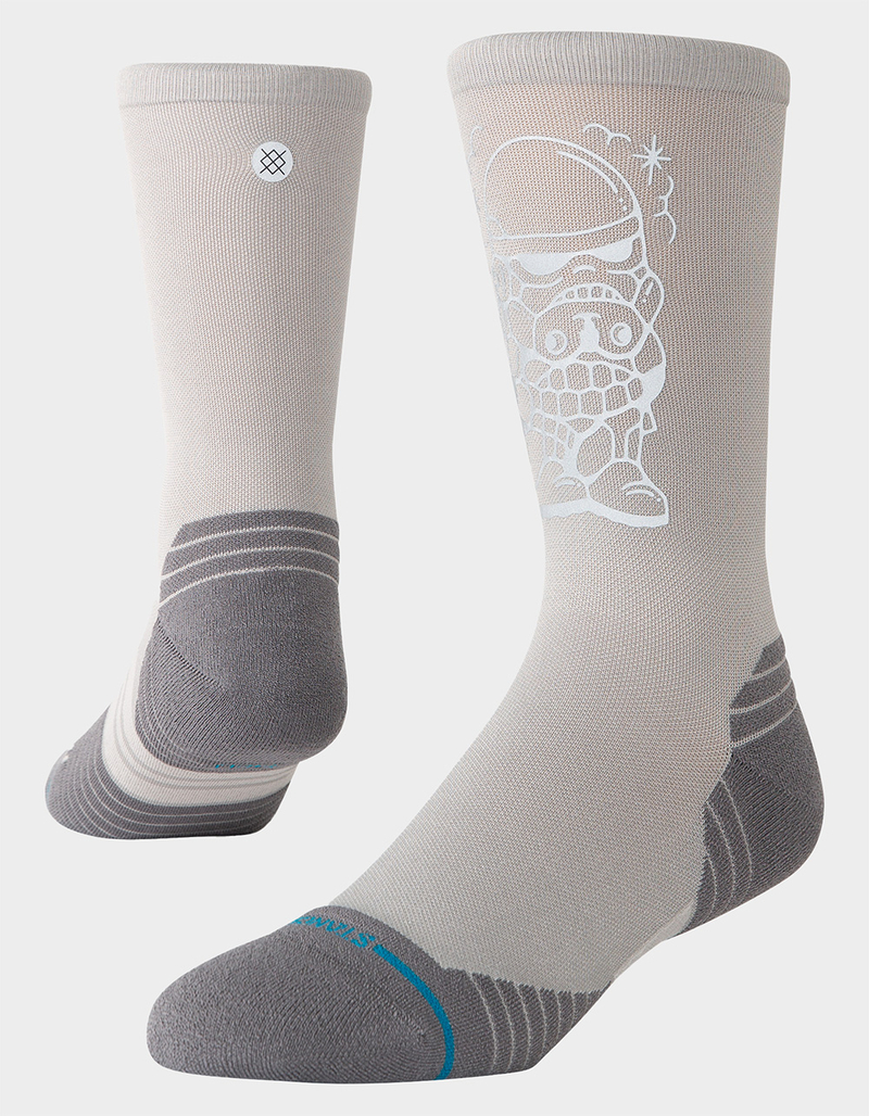 STANCE x Star Wars DJ Trooper Light Mens Performance Crew Socks - GRAY ...
