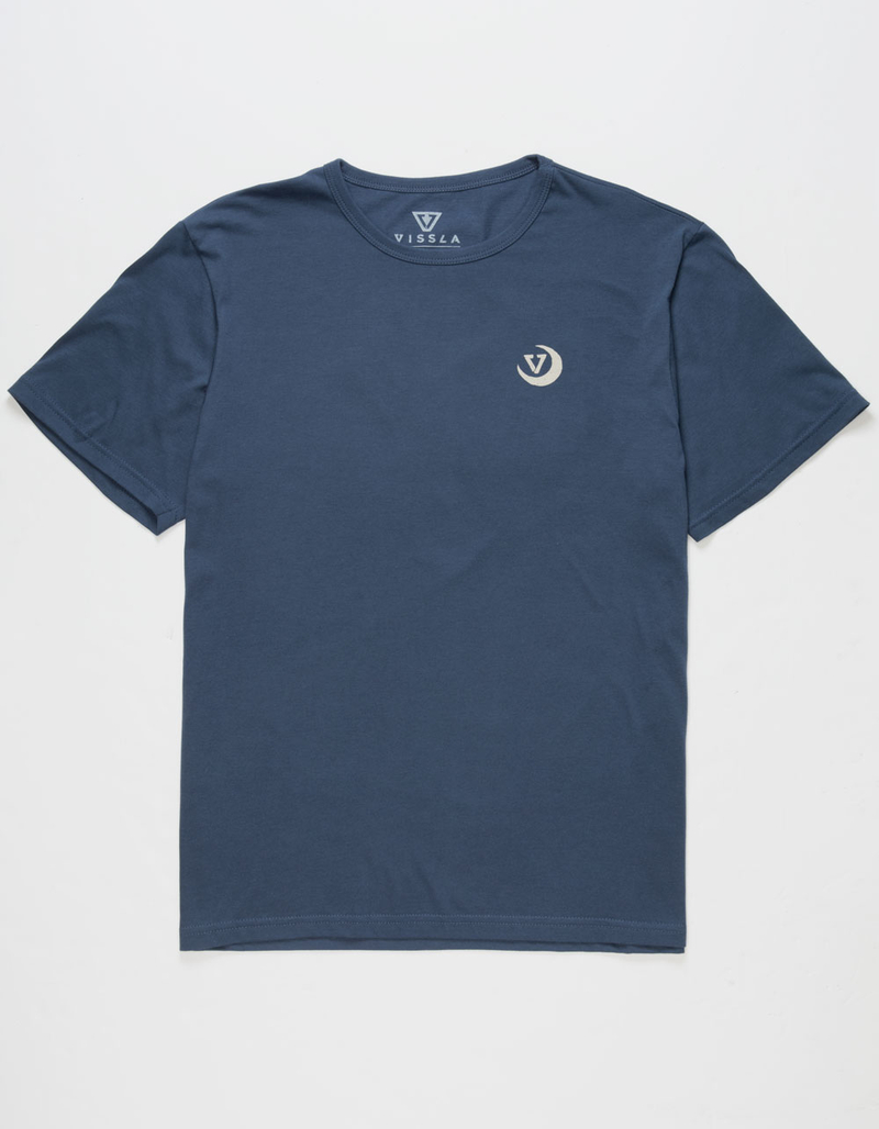VISSLA Seascape Mens Tee - DARK BLUE - S | Tillys