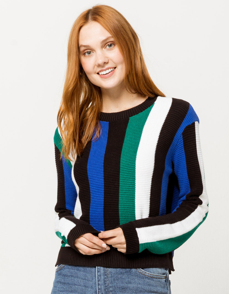 HURLEY Stripe Womens Sweater - BLUE COMBO | Tillys