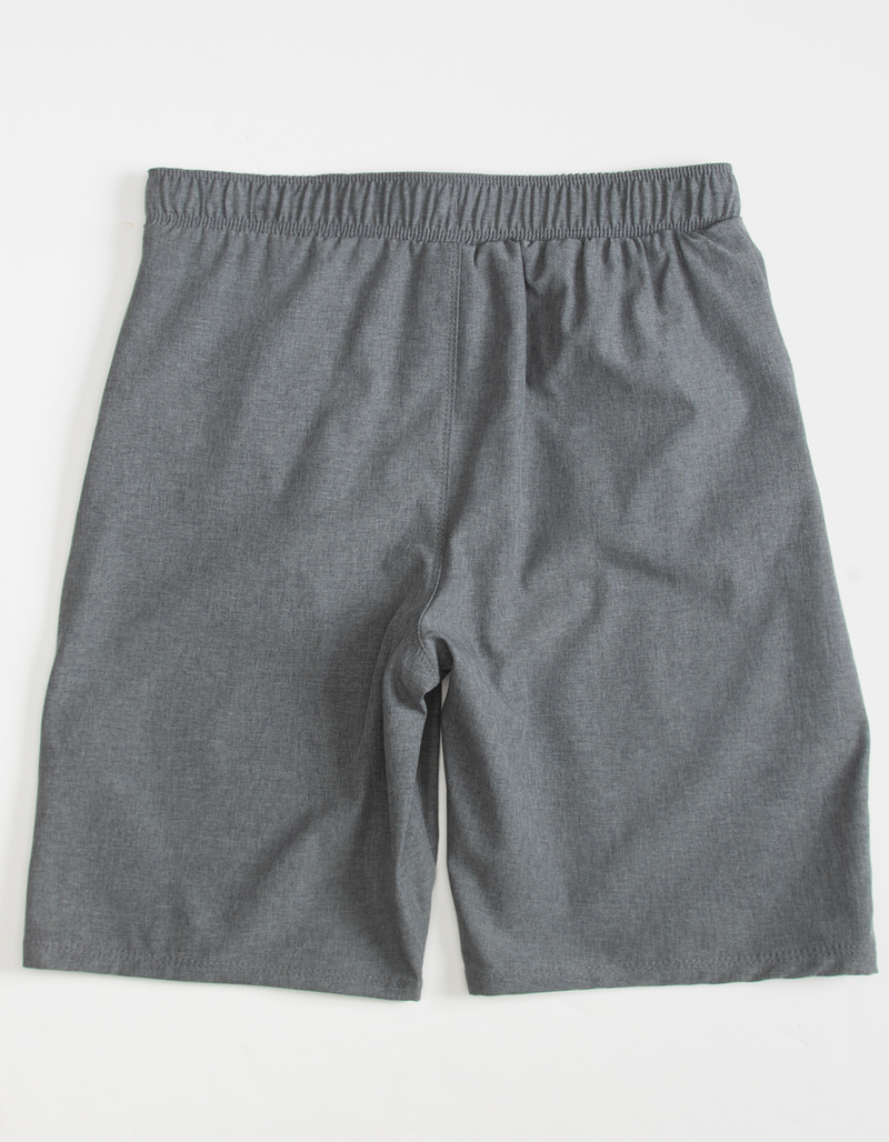 HURLEY Heather Hybrid Boys Shorts - BLACK | Tillys