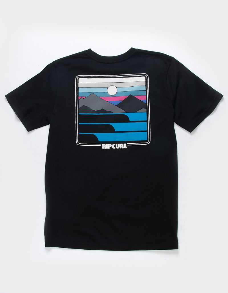 RIP CURL Surf Revival Sunset Boys Tee - BLACK - XL | Tillys