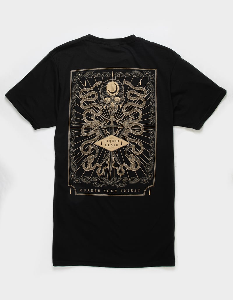 LIQUID DEATH Death Oracle Mens Tee - BLACK | Tillys