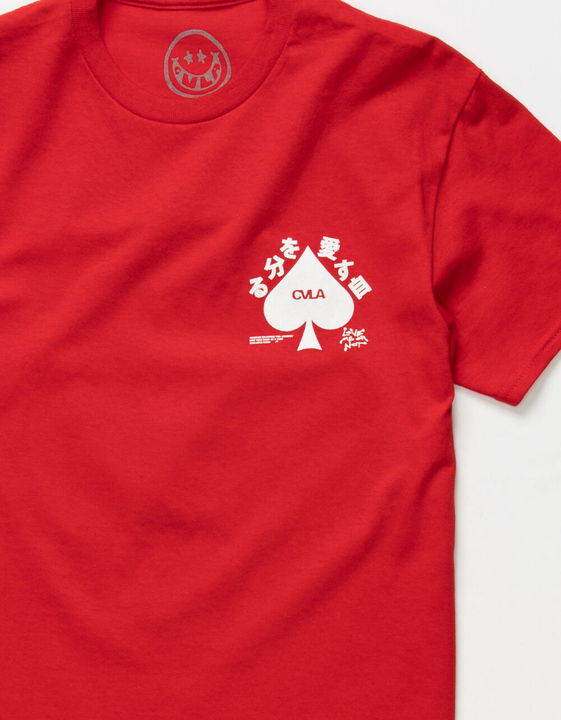 CVLA Eye Spade Mens Tee - RED | Tillys