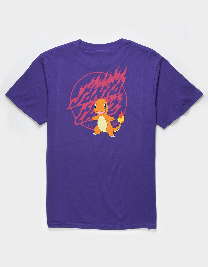 SANTA CRUZ x Pokémon Fire Type 1 Boys Tee - PURPLE - L | Tillys