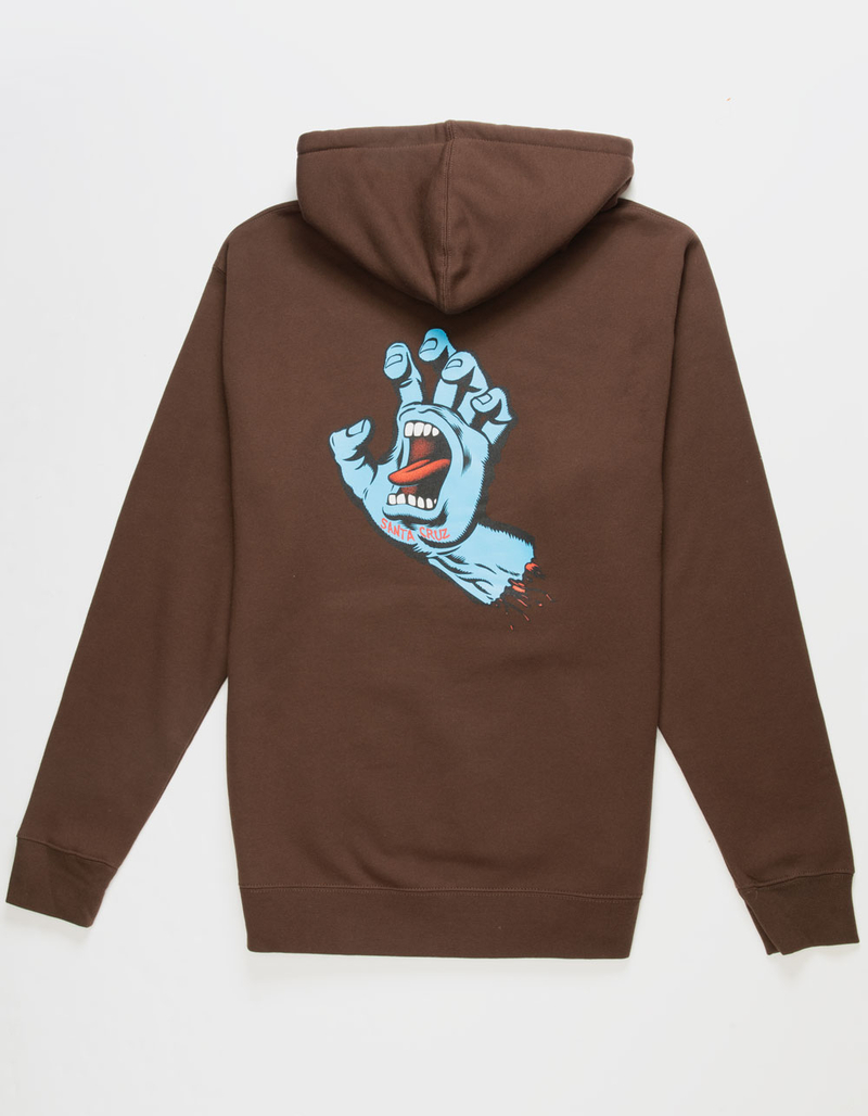 SANTA CRUZ Screaming Hand Hoodie Mens Hoodie - BROWN - M | Tillys