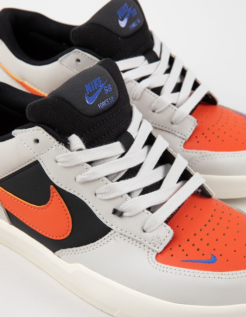 NIKE SB Force 58 Premium Skate Shoes - GRAY COMBO | Tillys