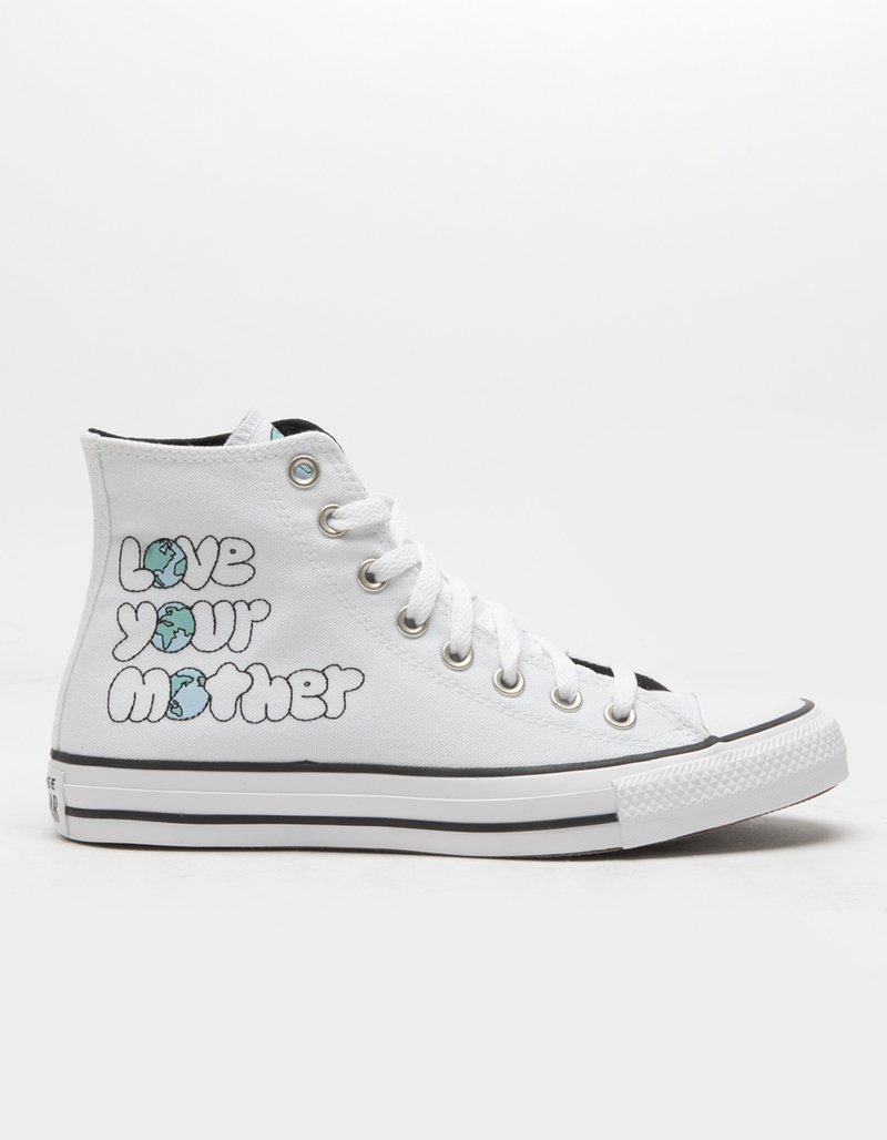 CONVERSE Love Your Mother Womens Chuck Taylor All Star Shoes - WHITE ...