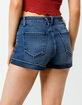 VOLCOM Vol Stone Dark Blast Womens Denim Shorts - DARK BLAST | Tillys