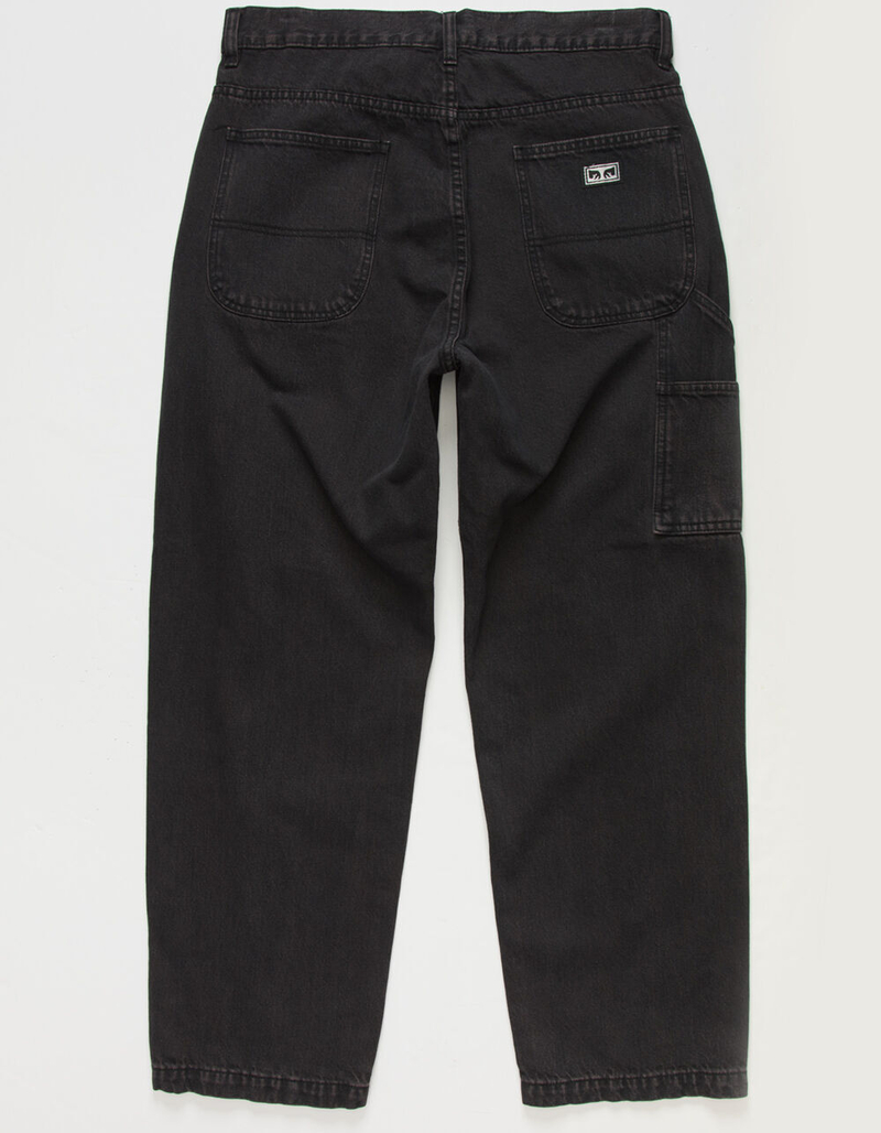 OBEY Hard Work Carpenter Pants - BLACK - 32 | Tillys