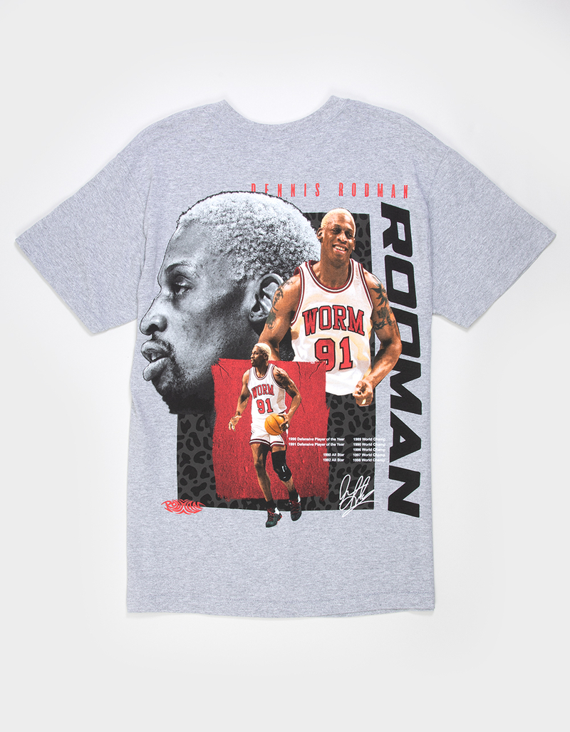 RODMAN Collage Mens Boxy Tee - HEATHER GRAY - XXL | Tillys