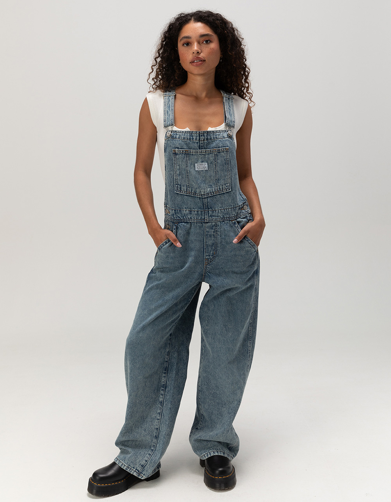 LEVI'S Premium Baggy Womens Overalls - Lasting Imprint - VINTAGE MED ...