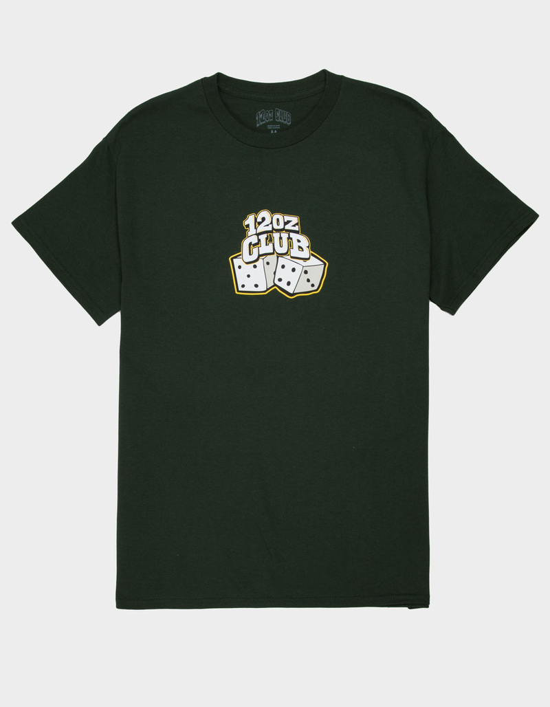 12OZ CLUB Roll The Dice Mens Tee - FOREST - XXL | Tillys