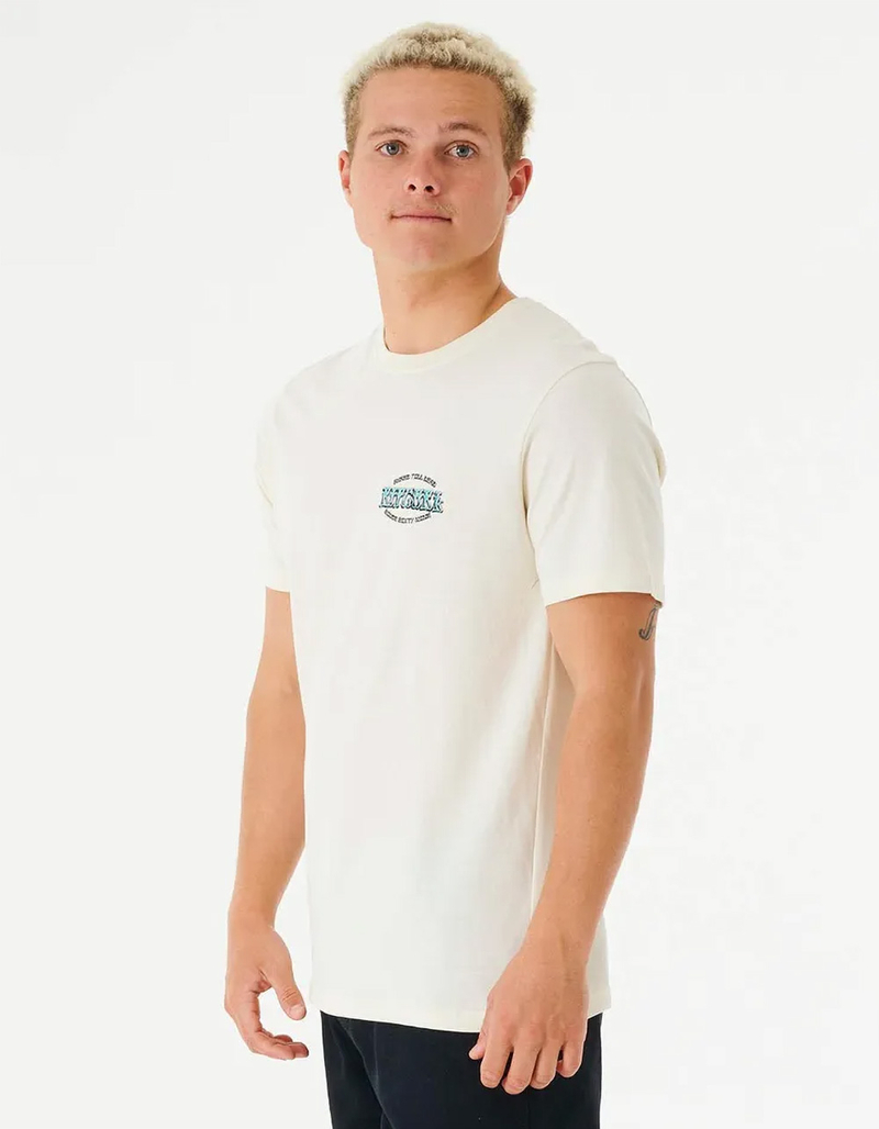 RIP CURL Slasher Mens Tee - BONE | Tillys