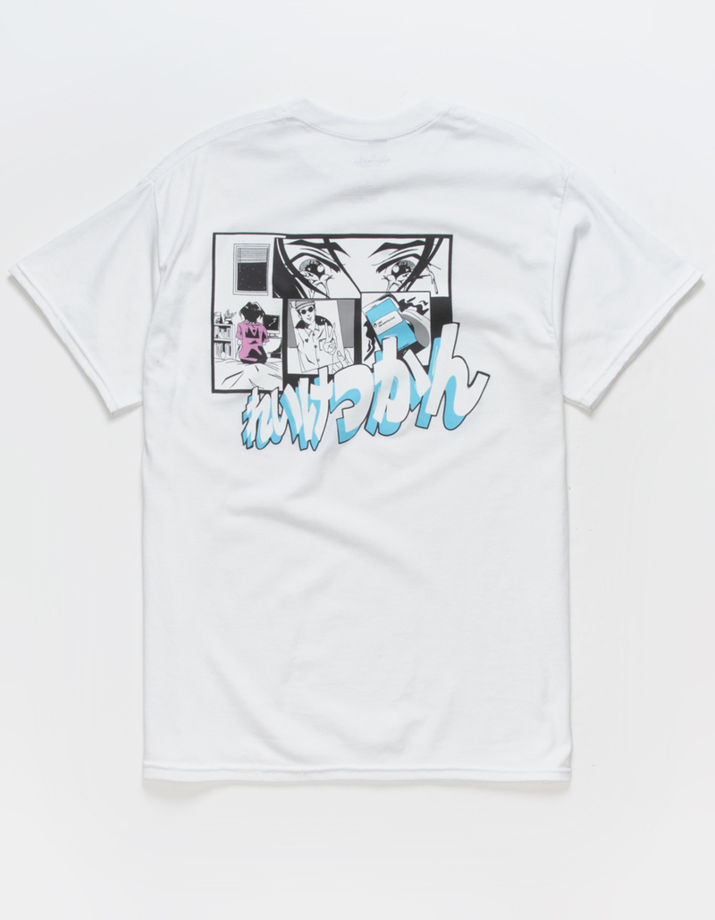 BLUE CROWN Heartless Anime Mens Tee - WHITE | Tillys