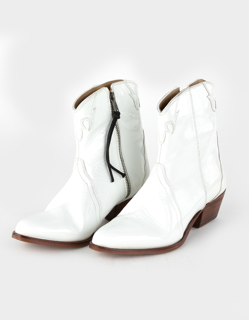 FREE PEOPLE New Frontier Womens Western Boots - WHITE | Tillys
