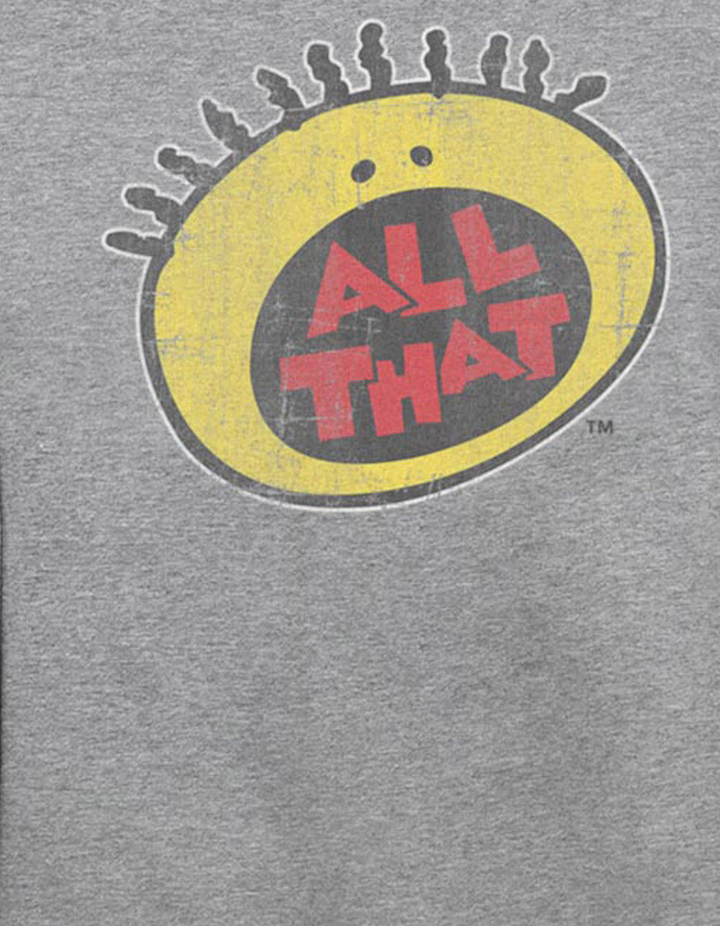 ALL THAT Logo Unisex Crewneck Sweatshirt - HEATHER GRAY | Tillys