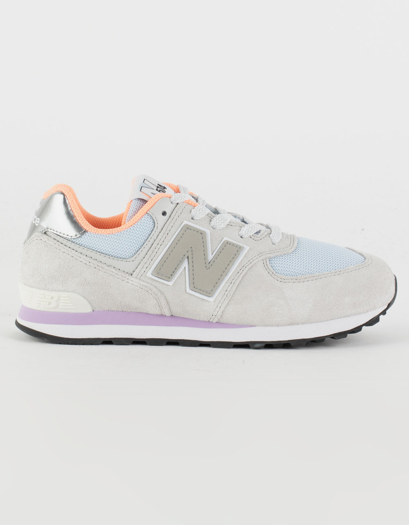 NEW BALANCE 574 Girls Shoes - GRAY COMBO | Tillys