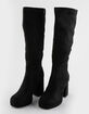 BAMBOO Waking Knee High Womens Boots - BLACK | Tillys
