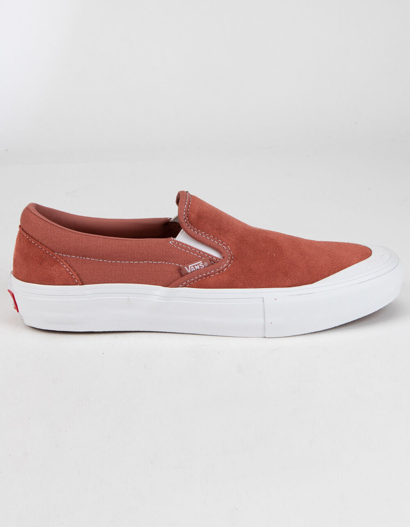 VANS Slip-On Pro Mens Brick Dust & White Shoes - MULTI - 10 | Tillys
