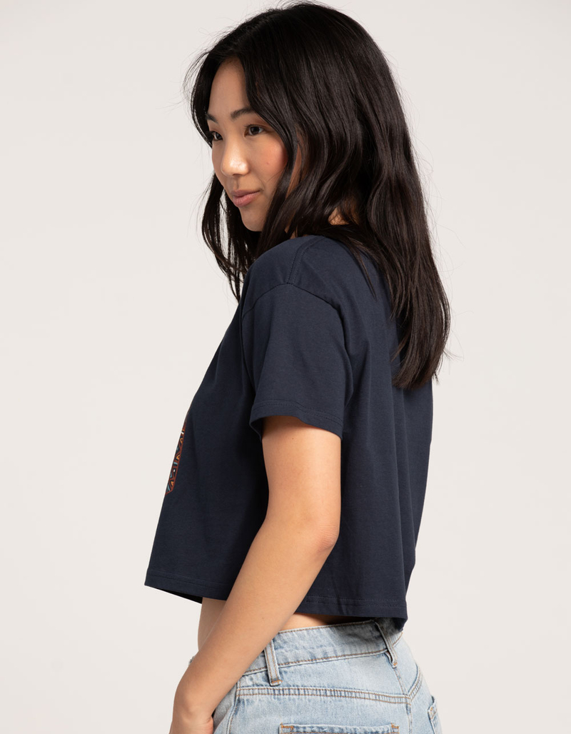 JETTY Palisades Womens Crop Tee - NAVY - L | Tillys