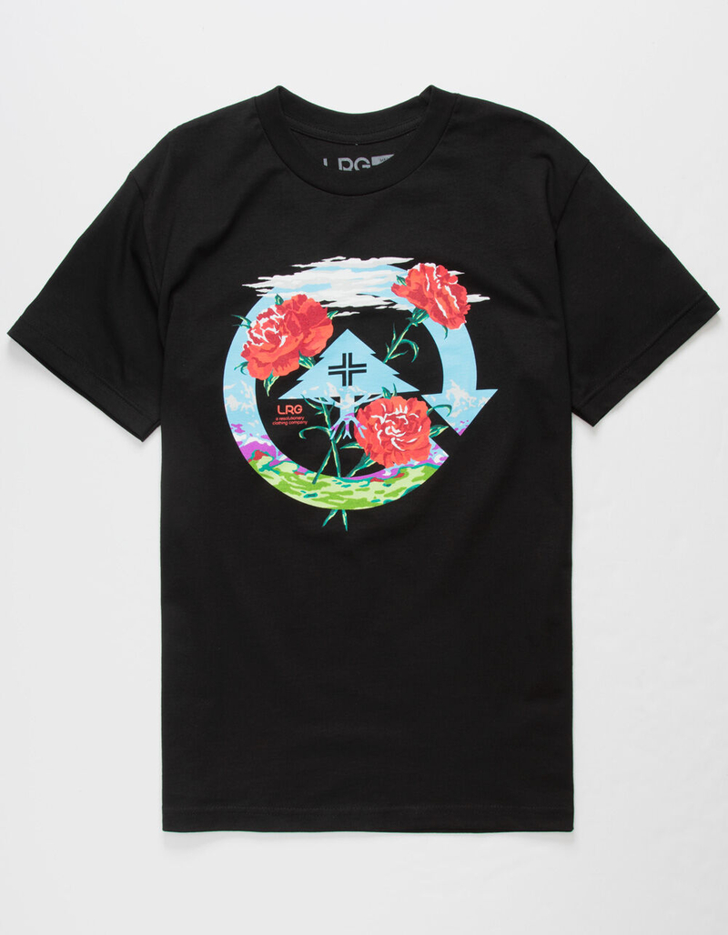 LRG Plant Life Cycle Mens Tee - BLACK - XXL | Tillys