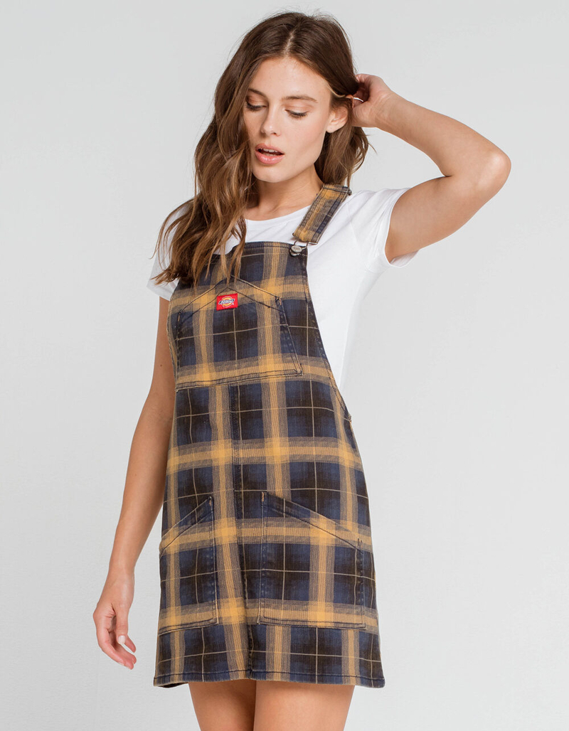 DICKIES Womens Overall Dress - BLACK/BROWN - XS | Tillys