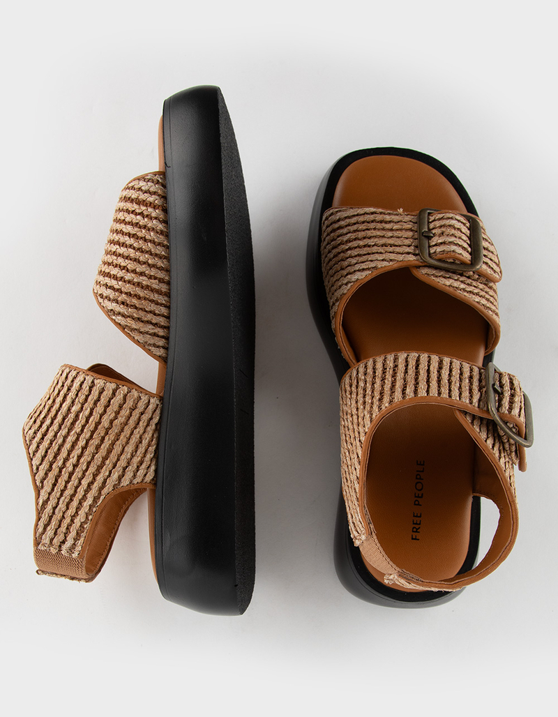FREE PEOPLE Mandi Weave Womens Sandals - NATURAL | Tillys