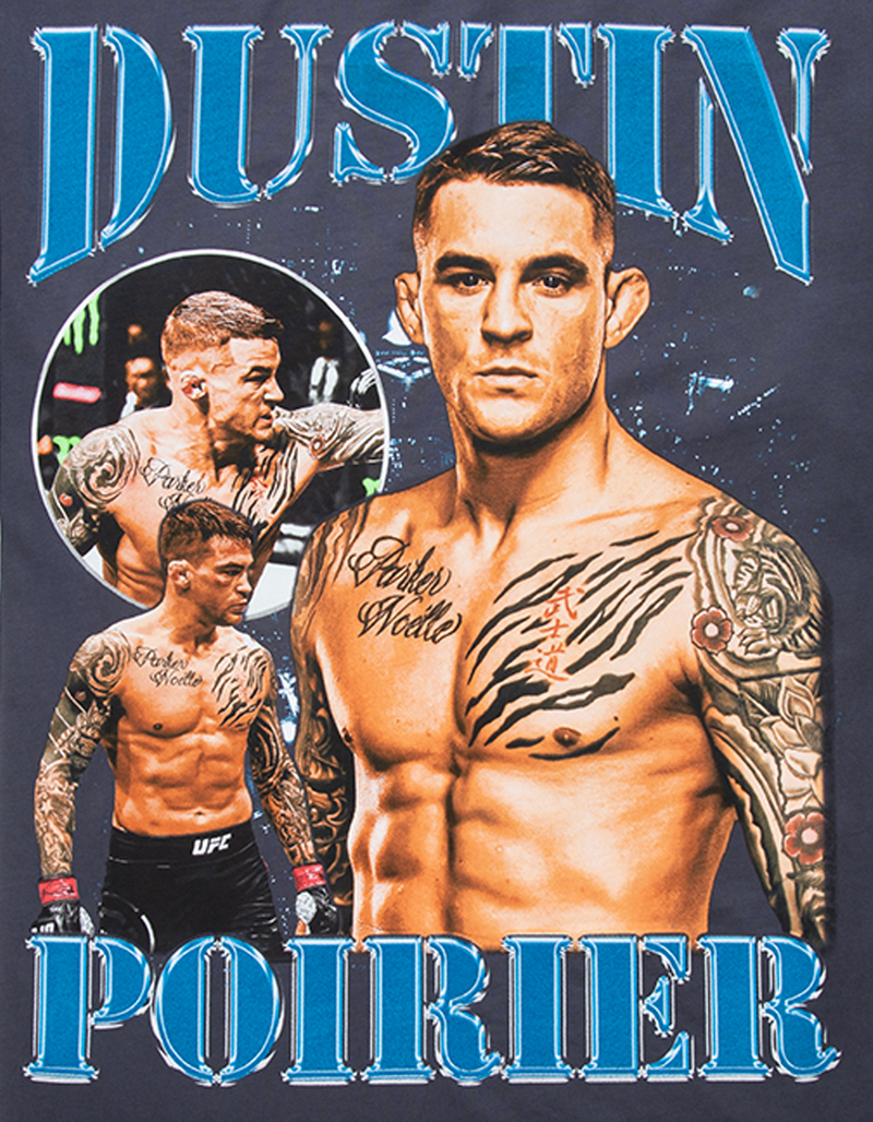 UFC The Diamond Dustin Poirier Mens Oversized Tee - NAVY | Tillys