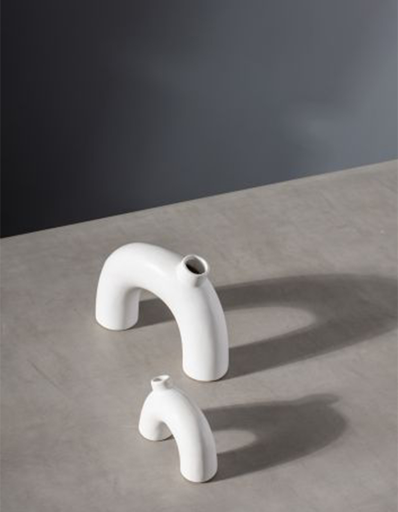 Elia Large Vase - WHITE | Tillys