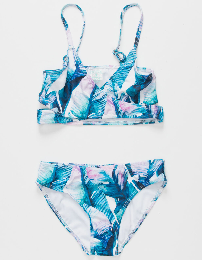 CORAL & REEF Kinsley Girls Bikini Set - BLUE COMBO | Tillys