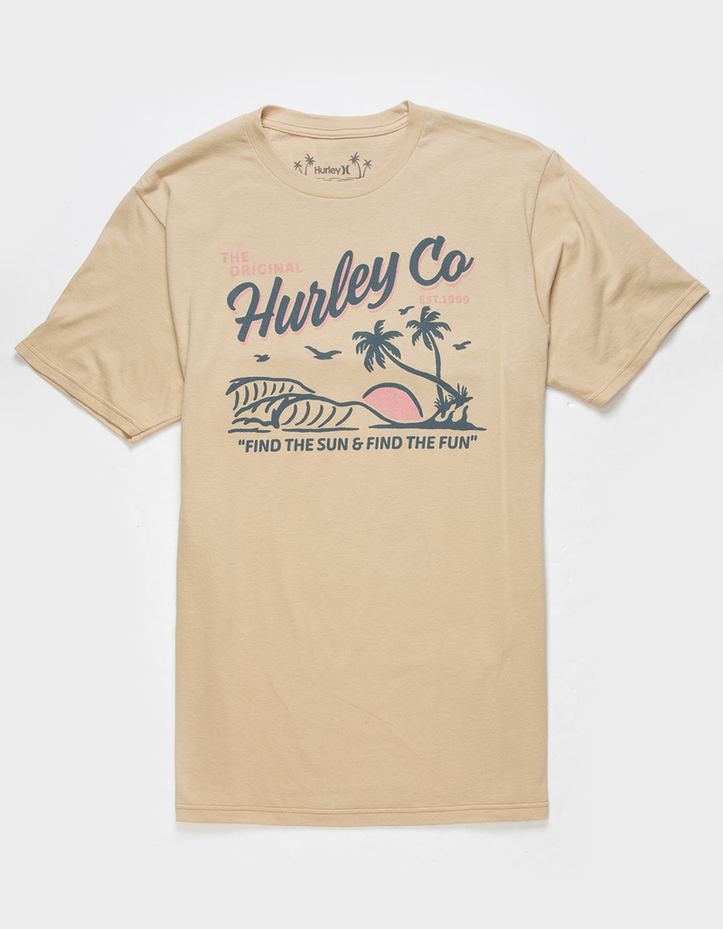 HURLEY Sun & Fun Mens Tee - SAND | Tillys
