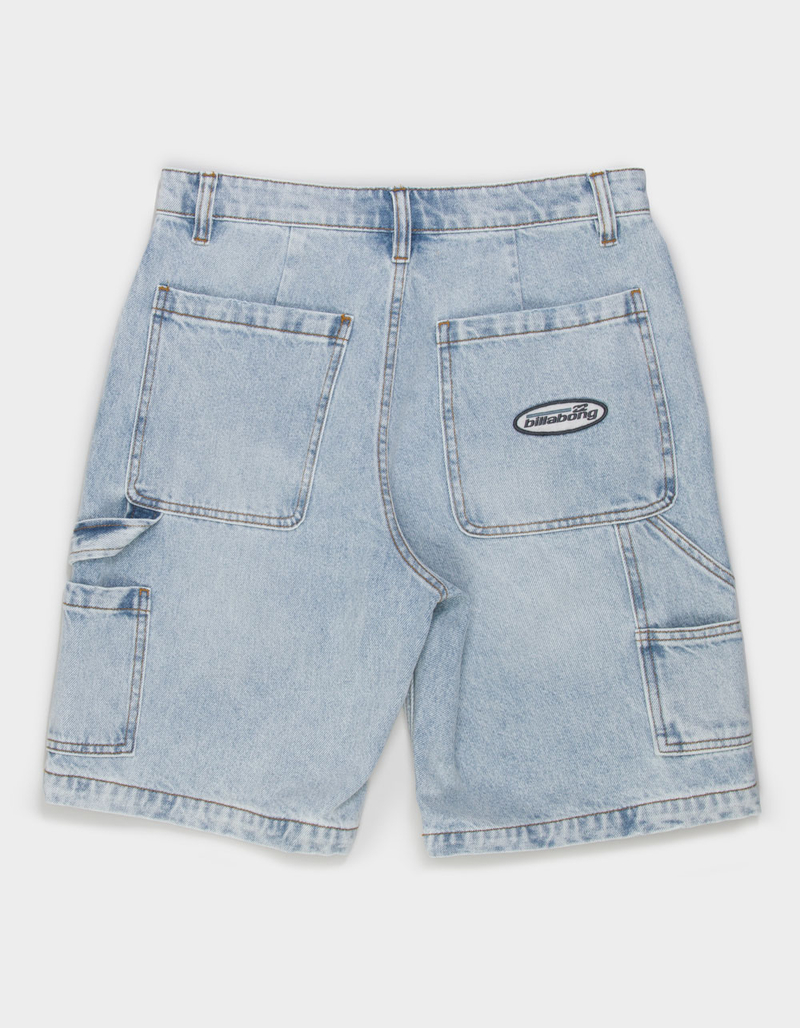BILLABONG Bad Dog Mens Denim Shorts - AQUA - 32 | Tillys