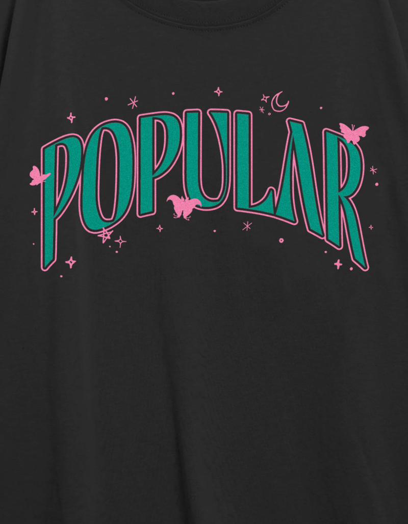 WICKED Popular Arch Unisex Oversized Tee - BLACK | Tillys