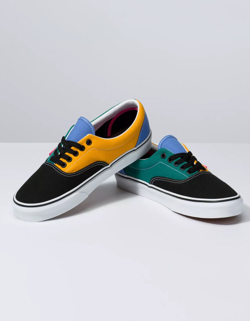 VANS Mix & Match Era Cadmium Yellow & Tidepool Shoes - CADMIUM YELLOW ...