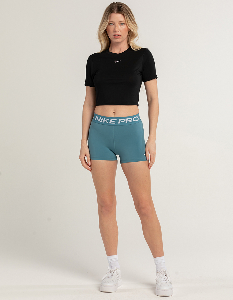 NIKE Sportswear Essential Slim Crop Womens Tee - BLACK | Tillys