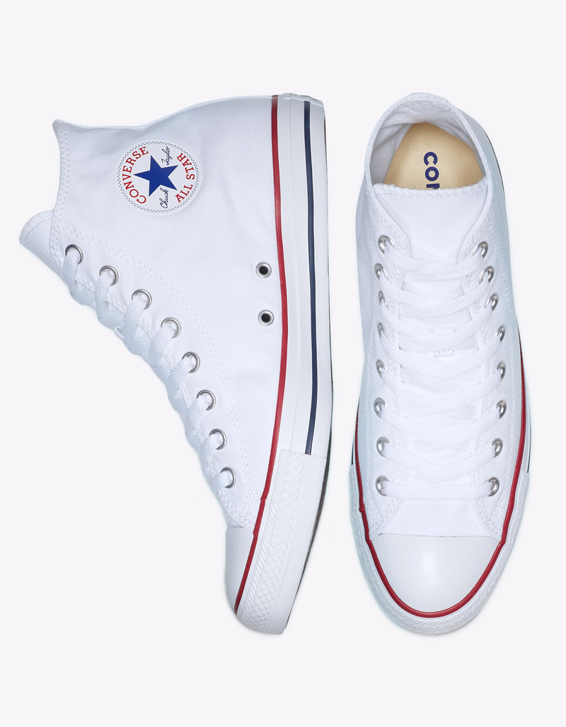 CONVERSE Chuck Taylor All Star White High Top Shoes - WHITE - M8/W10 ...