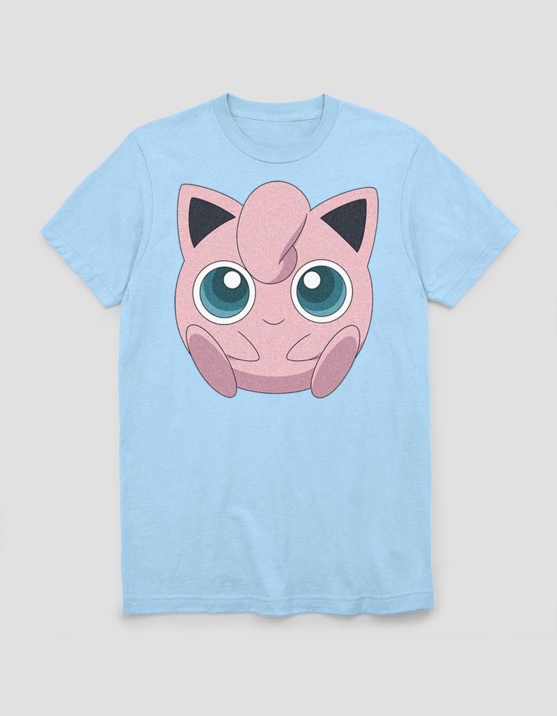 POKEMON Jigglypuff Face Unisex Tee - LIGHT BLUE - XXXL | Tillys