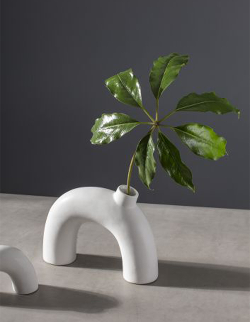 Elia Large Vase - WHITE | Tillys