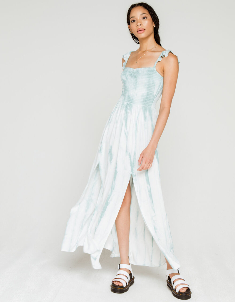 WHITE CROW Alegre Maxi Dress - BLUE COMBO - M | Tillys