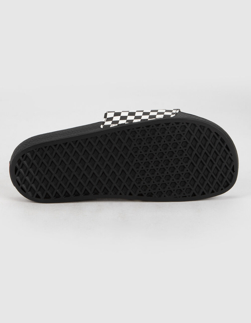 VANS Checkerboard Juniors Slide Sandals - CHECKER | Tillys