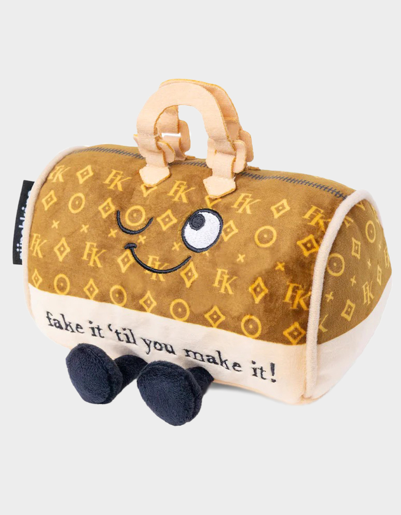 PUNCHKINS Purse Plush Toy - BROWN COMBO - ONE SIZE | Tillys