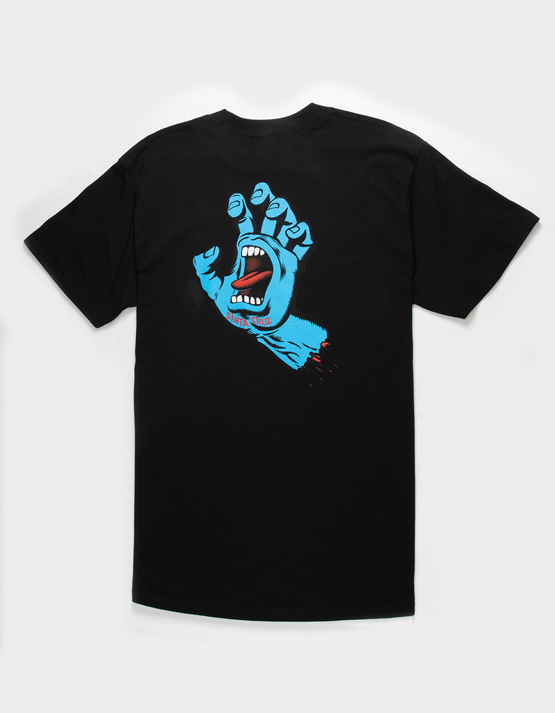 SANTA CRUZ Screaming Hand Mens Tee - BLACK | Tillys